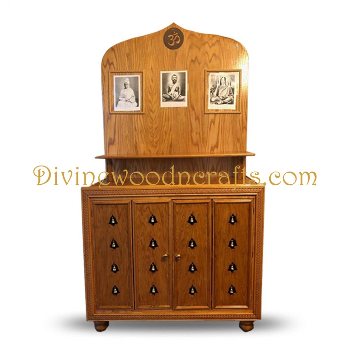 Customize Your Sacred Space with 84 Wooden Altar - Divine Wood N Crafts