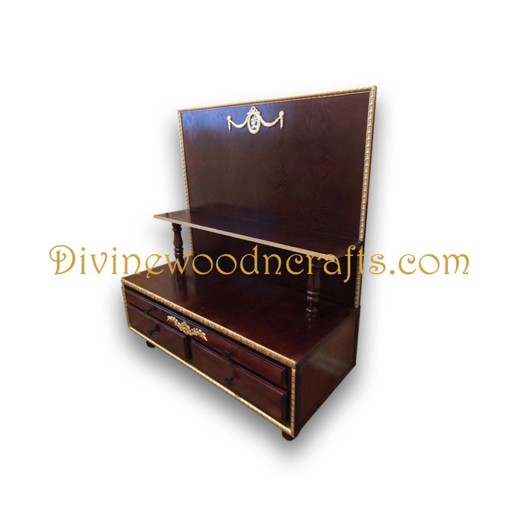Pooja Mandirs with Altar Designs | Divine Wood N Crafts
