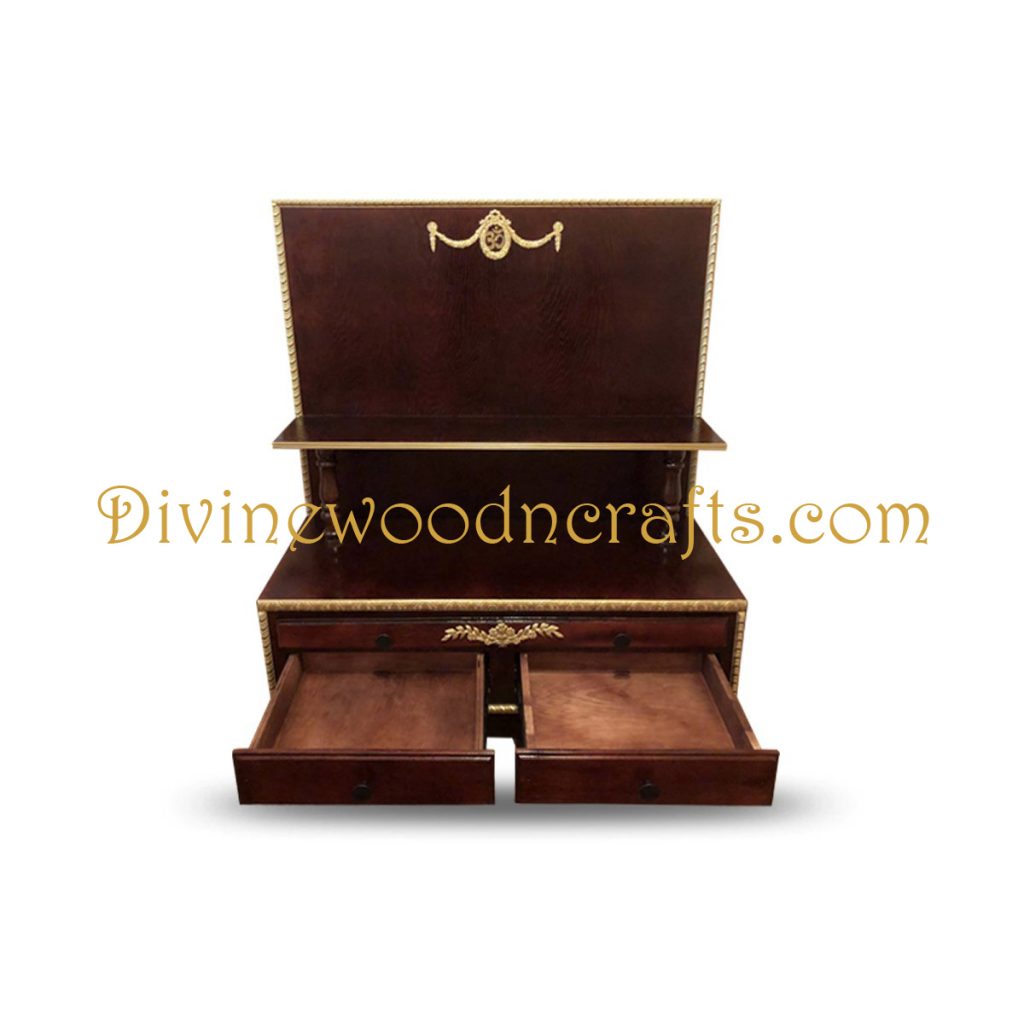 Custom Altar | 48 Inch | Handcrafted Wood Design | Divine Wood N Crafts