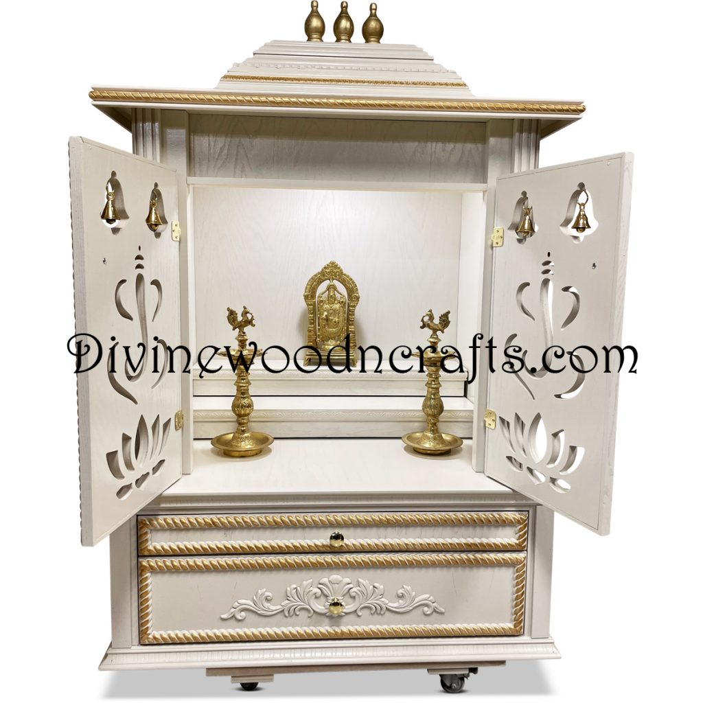 Traditional Pooja Mandir Designs | Traditional Wooden Mandirs